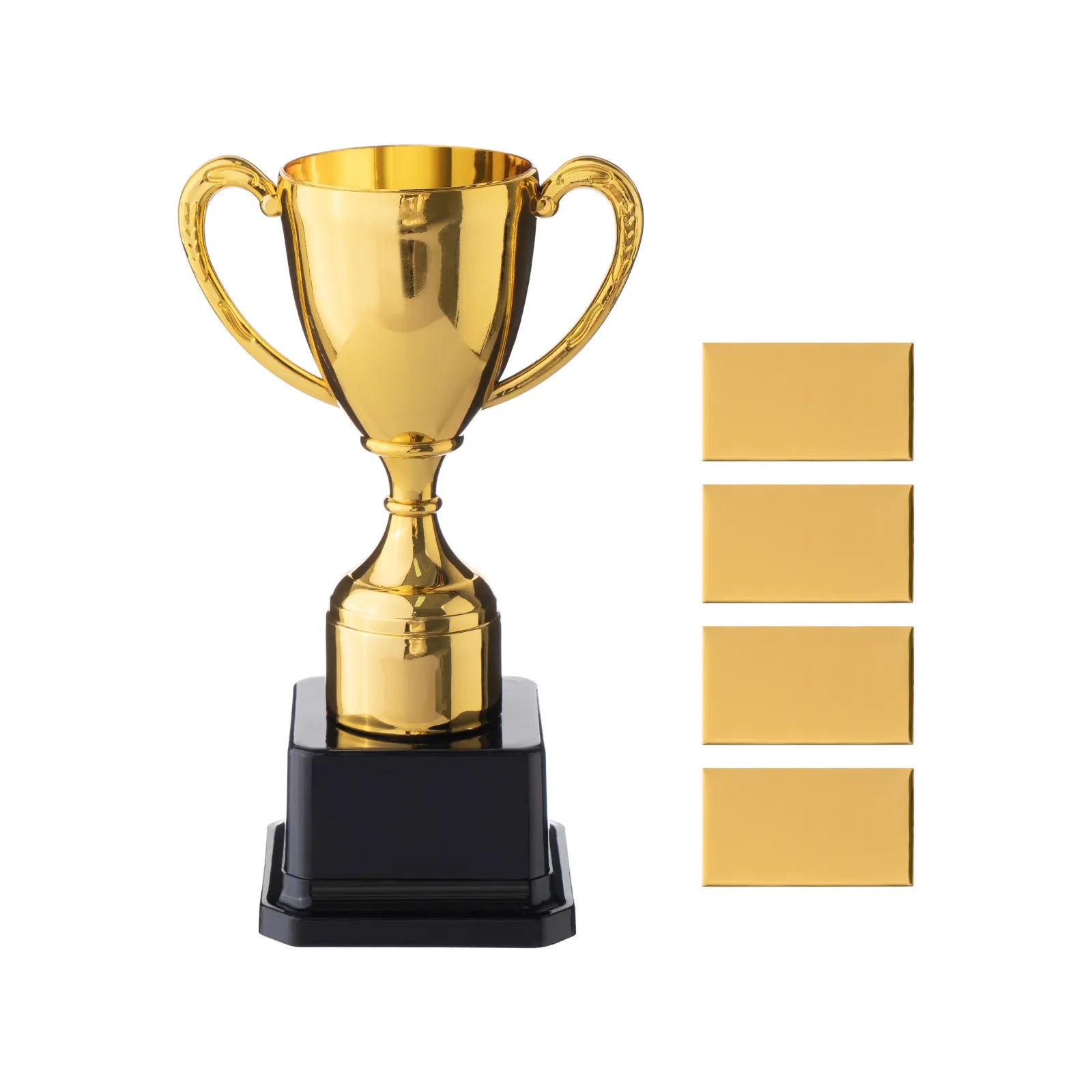 xTool - Gold Plastic Trophy Cup Set (3pcs)