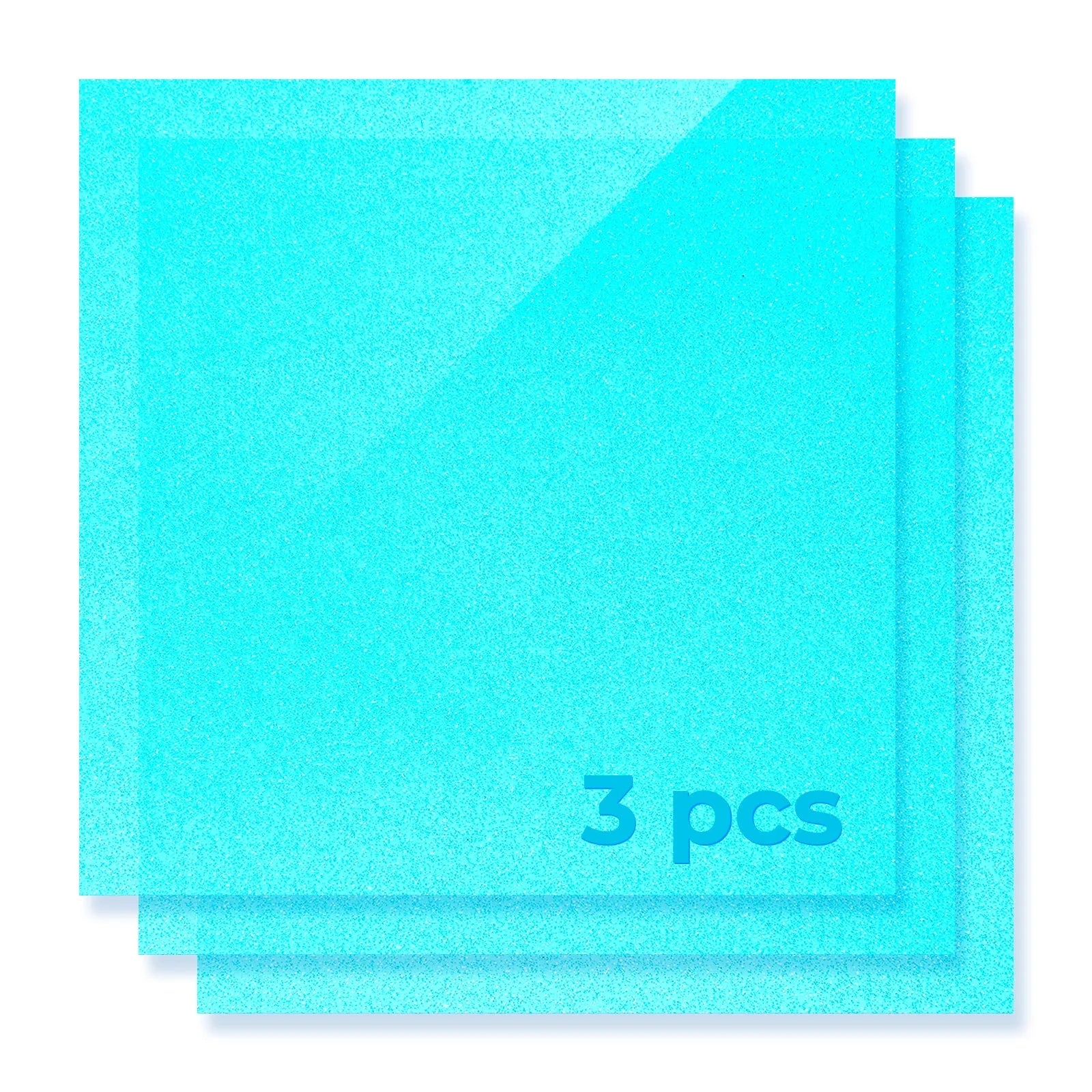 xTool - Acrylic Sheet Plexiglass Translucent Glossy - Glitter Blue - 3